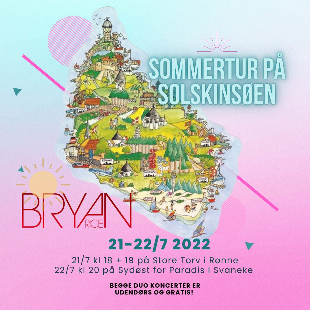 Bryan Rice duo concert @ Store Torv, Rønne